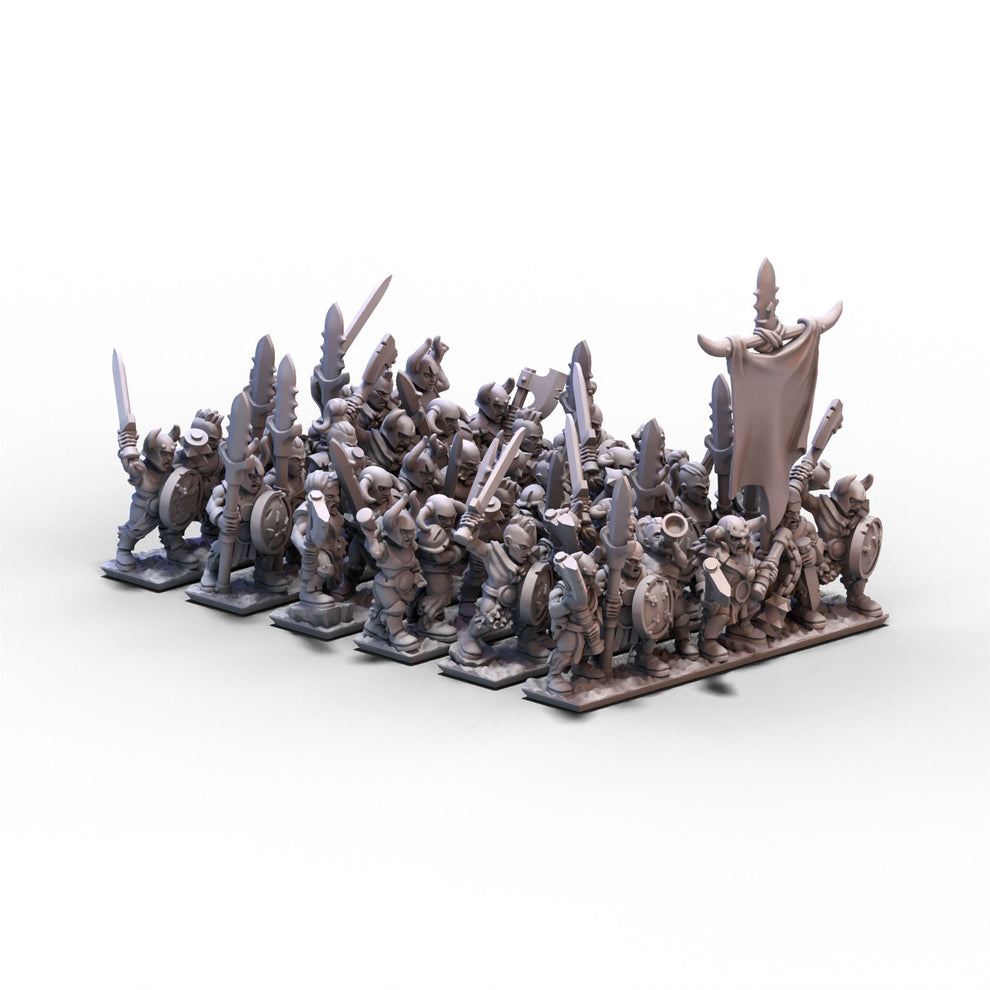 Despoilers | Light Infantry Unit 1 | 10mm or 15mm miniatures for ...