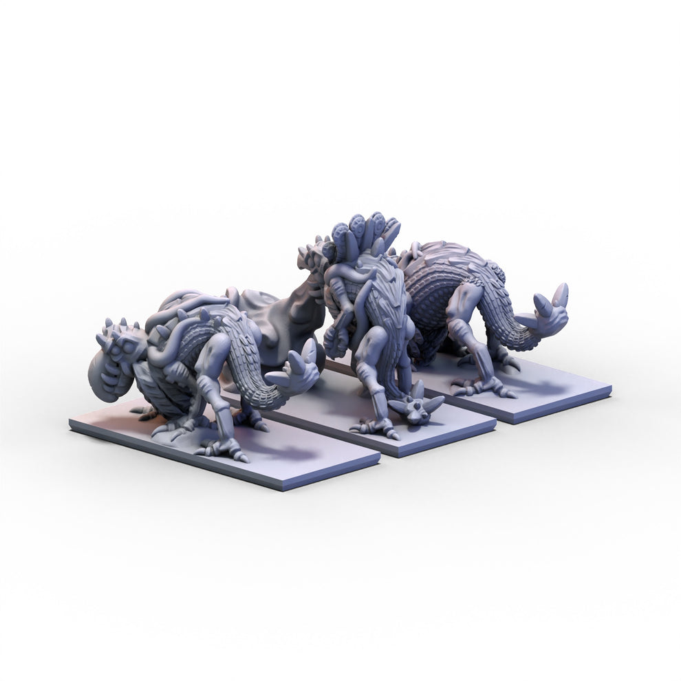 Daemon Army | Daemon Beasts Unit | 10mm or 15mm miniatures for ...