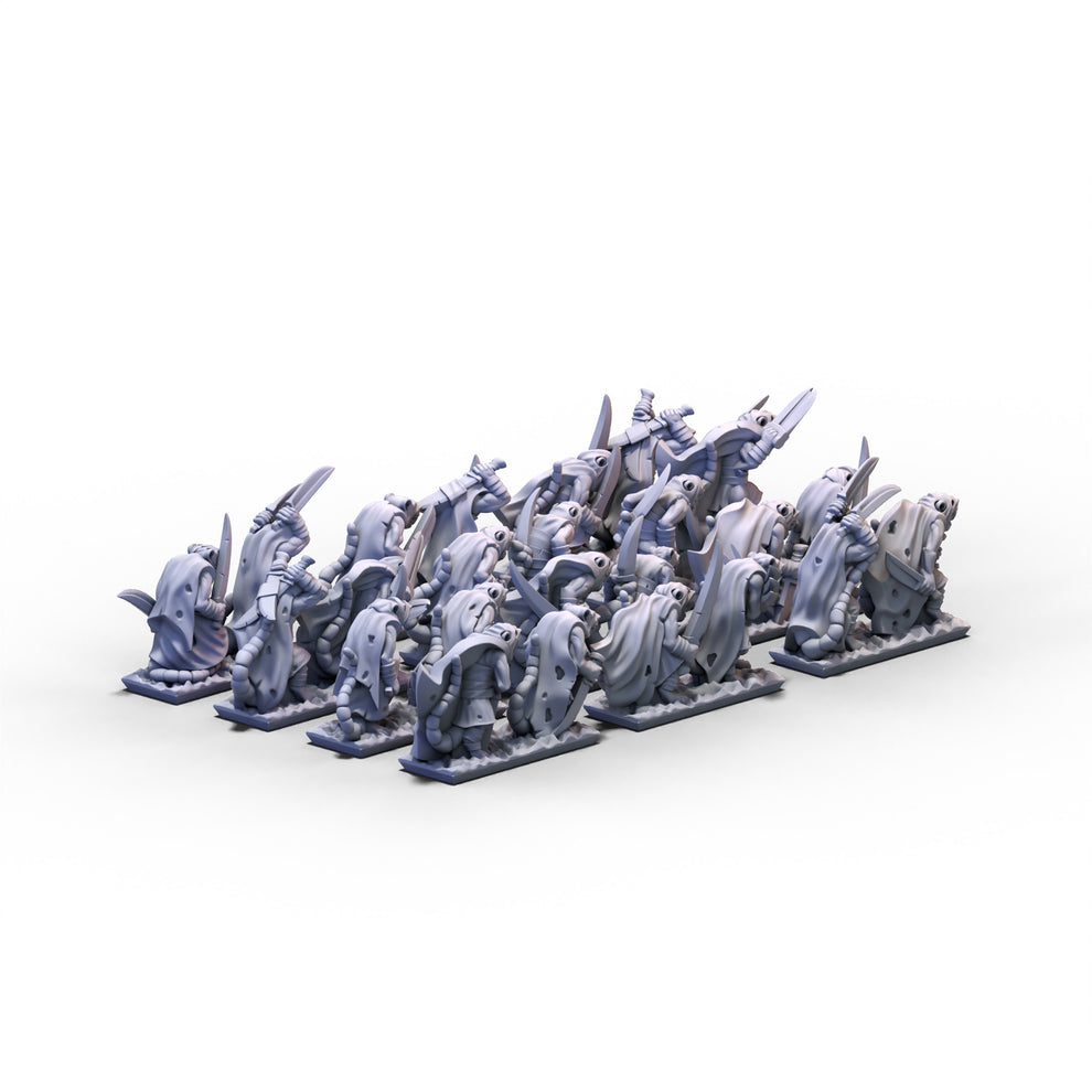 Ratmen | Gutter Runners Unit 1 | 10mm or 15mm miniatures for Warmaster ...