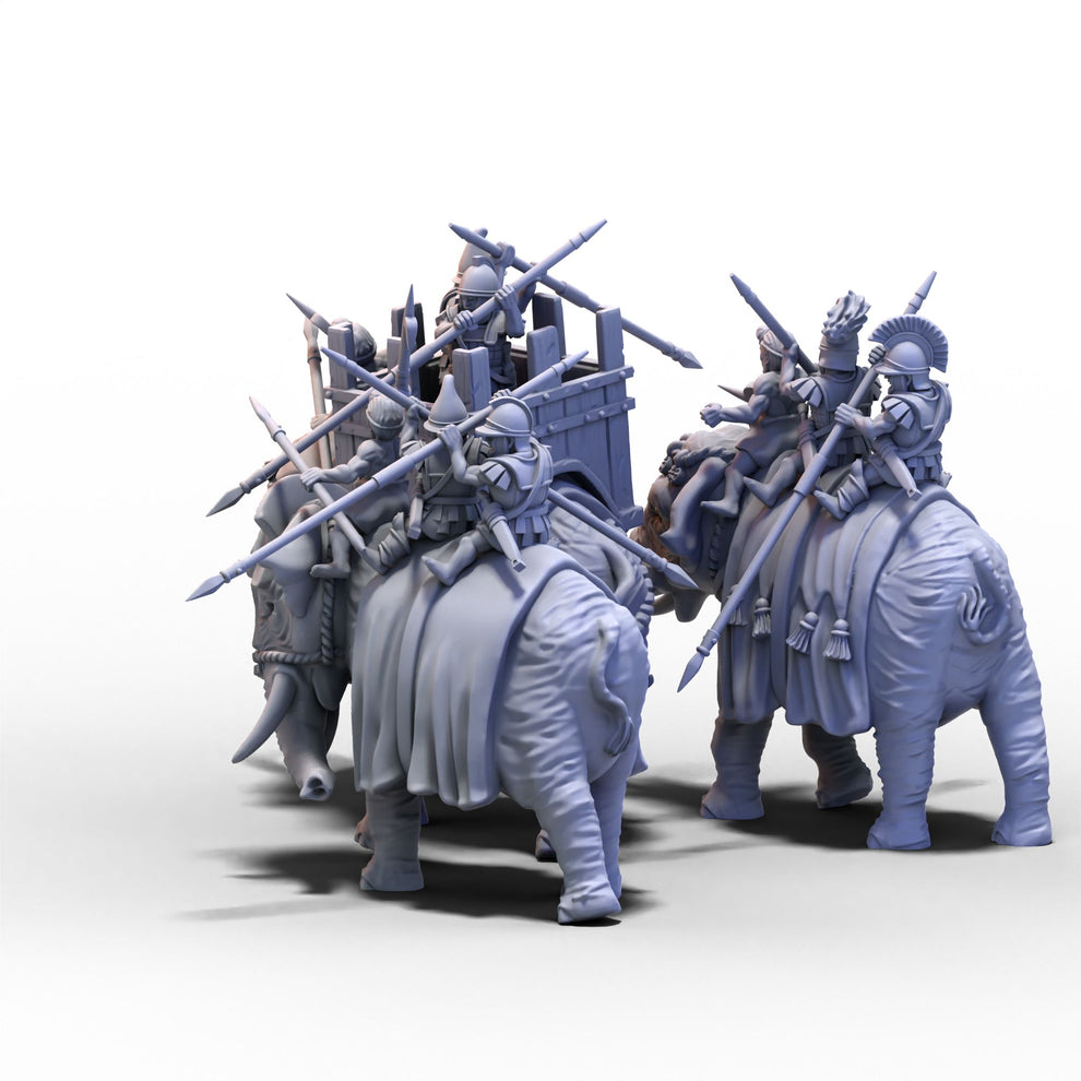 Macedonia | Macedonian War Elephants | 15mm or 28mm miniatures for Saga ...