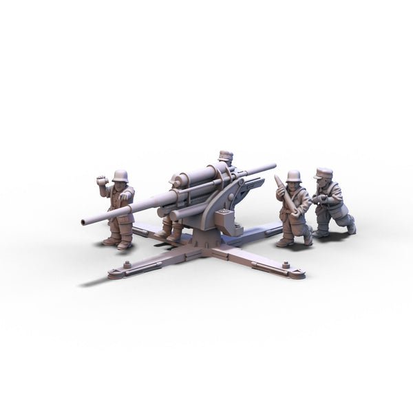 Germany | Flak 18 V1 | 15mm or 28mm miniatures for Flames of War, Bolt ...