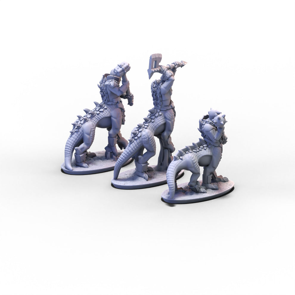 Beastmen | Dragon Ogres Unit | 10mm or 15mm miniatures for Warmaster ...