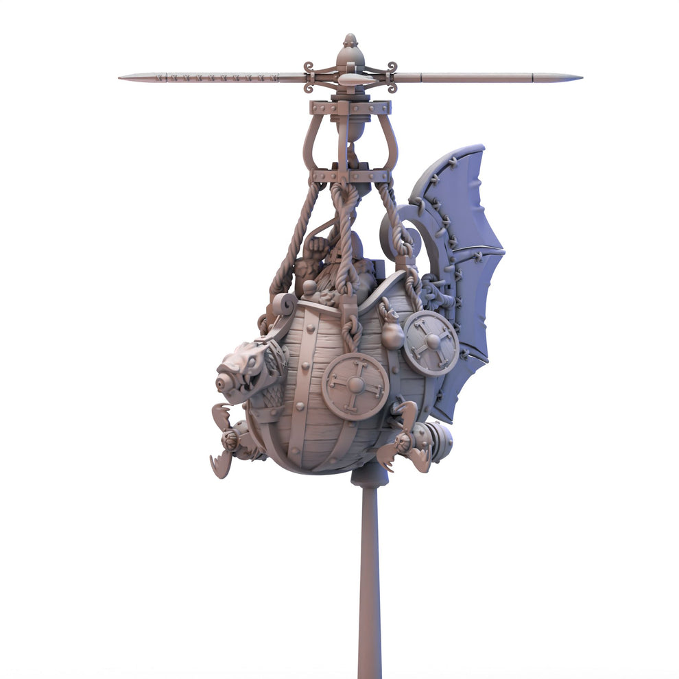 Sons of Ymir | Dwarf Flying Machine (Short Version - Helix) | 28mm or ...