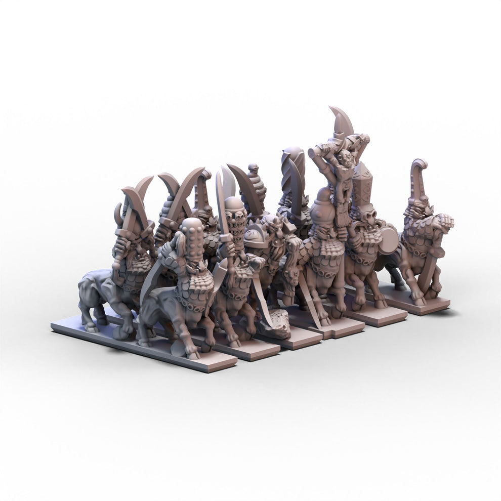 Magma Dwarves | Bull Centaurs Unit | 10mm or 15mm miniatures for ...