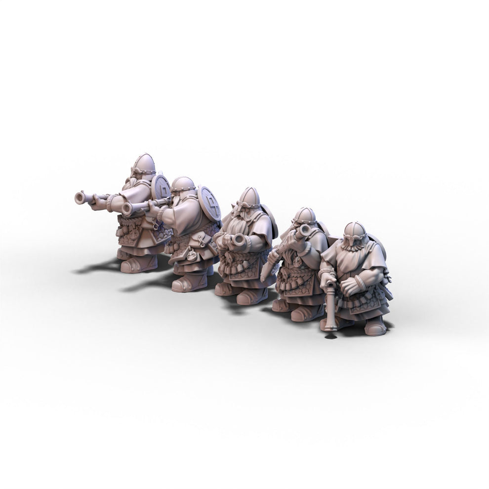 Sons of Ymir | Dwarf Marksmen | 28mm or 32mm miniatures for D&D, 9th ...