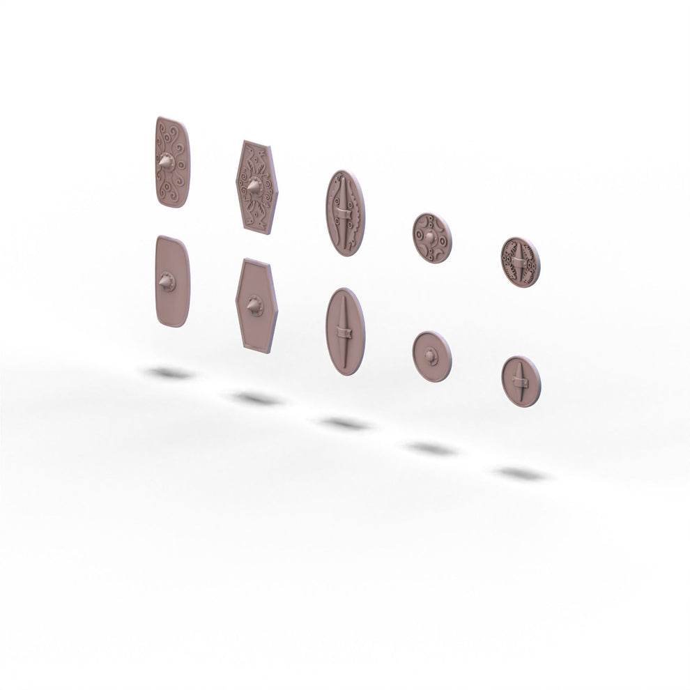 Germanic Tribes | Germanic Shields | 15mm or 28mm miniatures for Saga ...