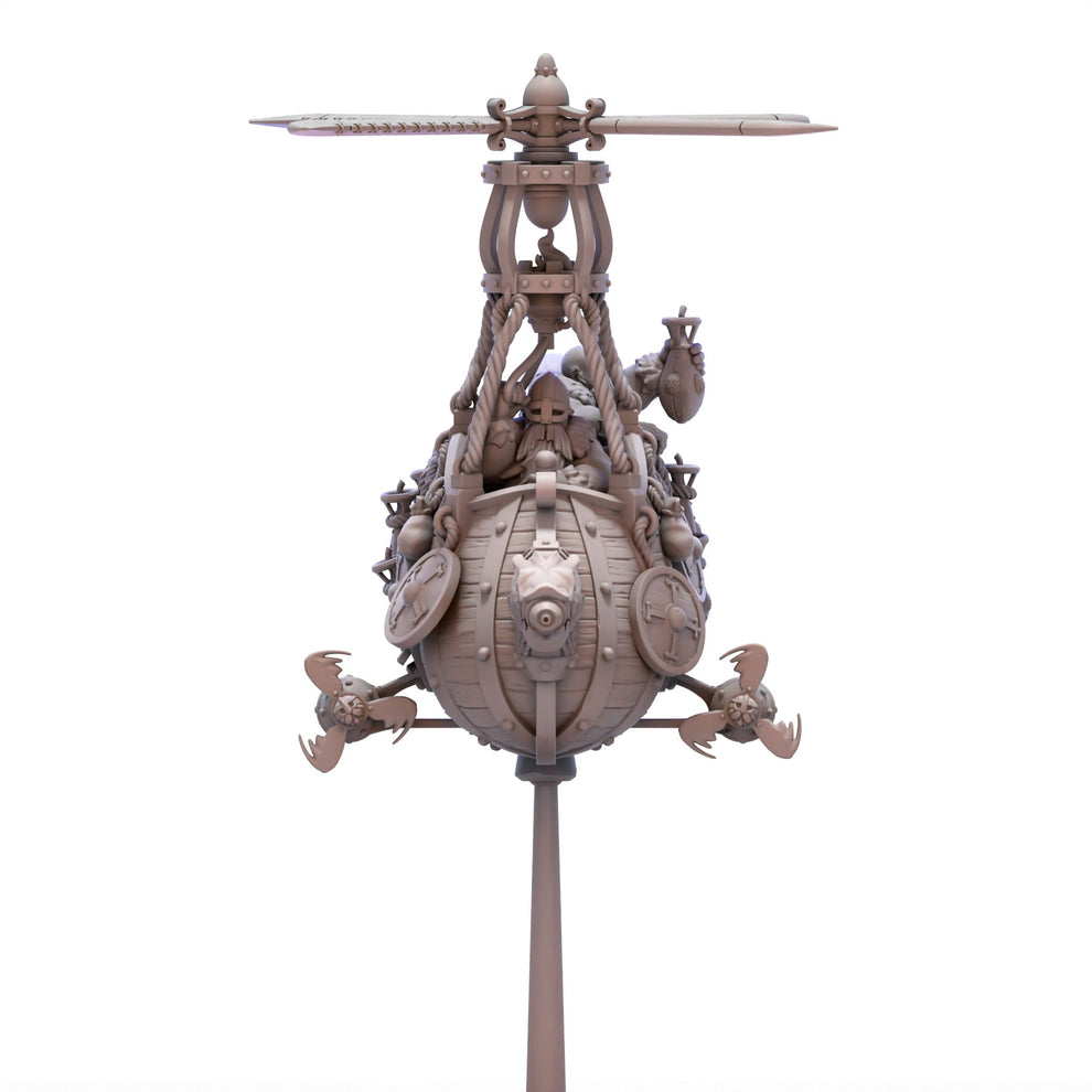 Sons of Ymir | Dwarf Flying Machine (Long Version - Helix) | 28mm or ...