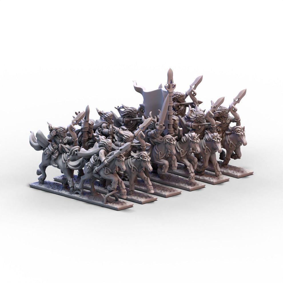 Wood Elves | Light Cavalry Unit 1 | 10mm or 15mm miniatures for ...