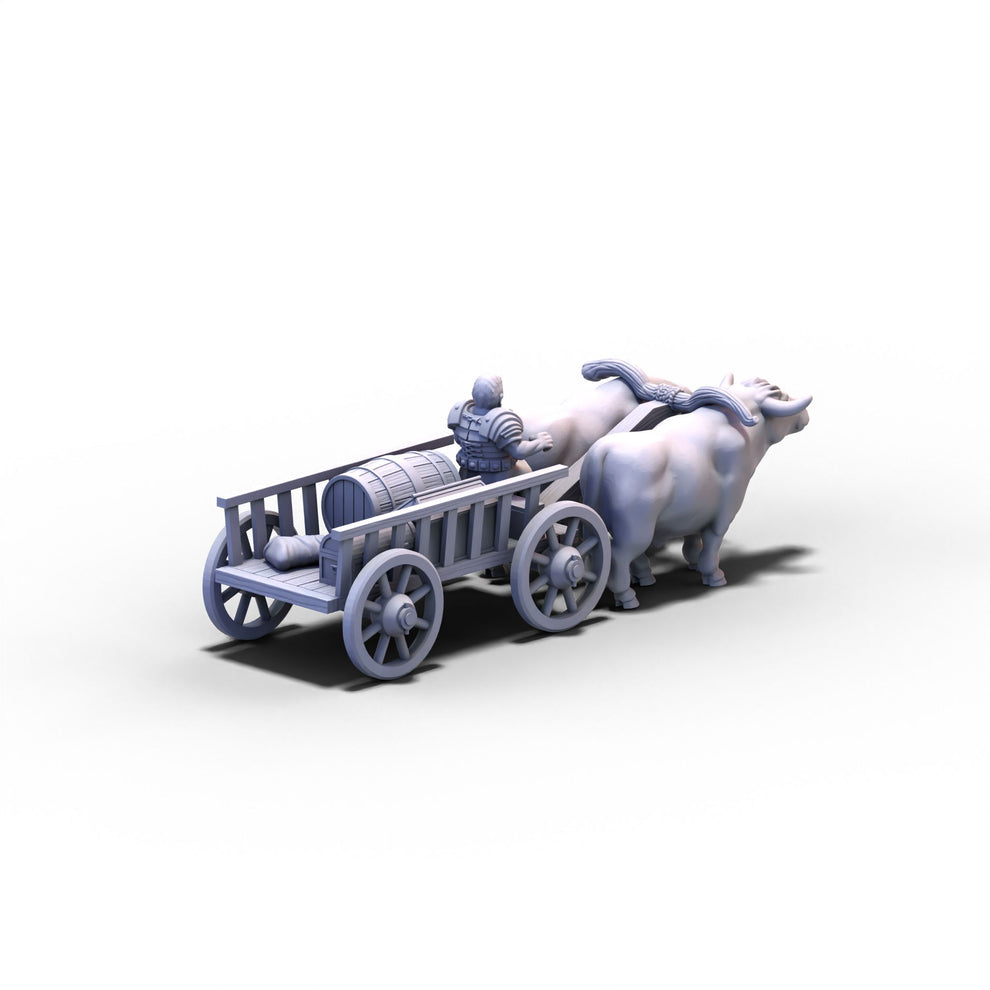Imperial Rome | Roman Supply Wagon | 15mm or 28mm miniatures for Saga ...