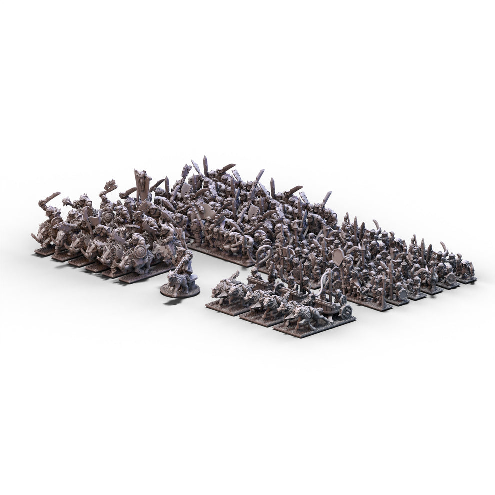 Orcs and Goblins (FD) | Warmaster Starter Army | 10mm or 15mm ...