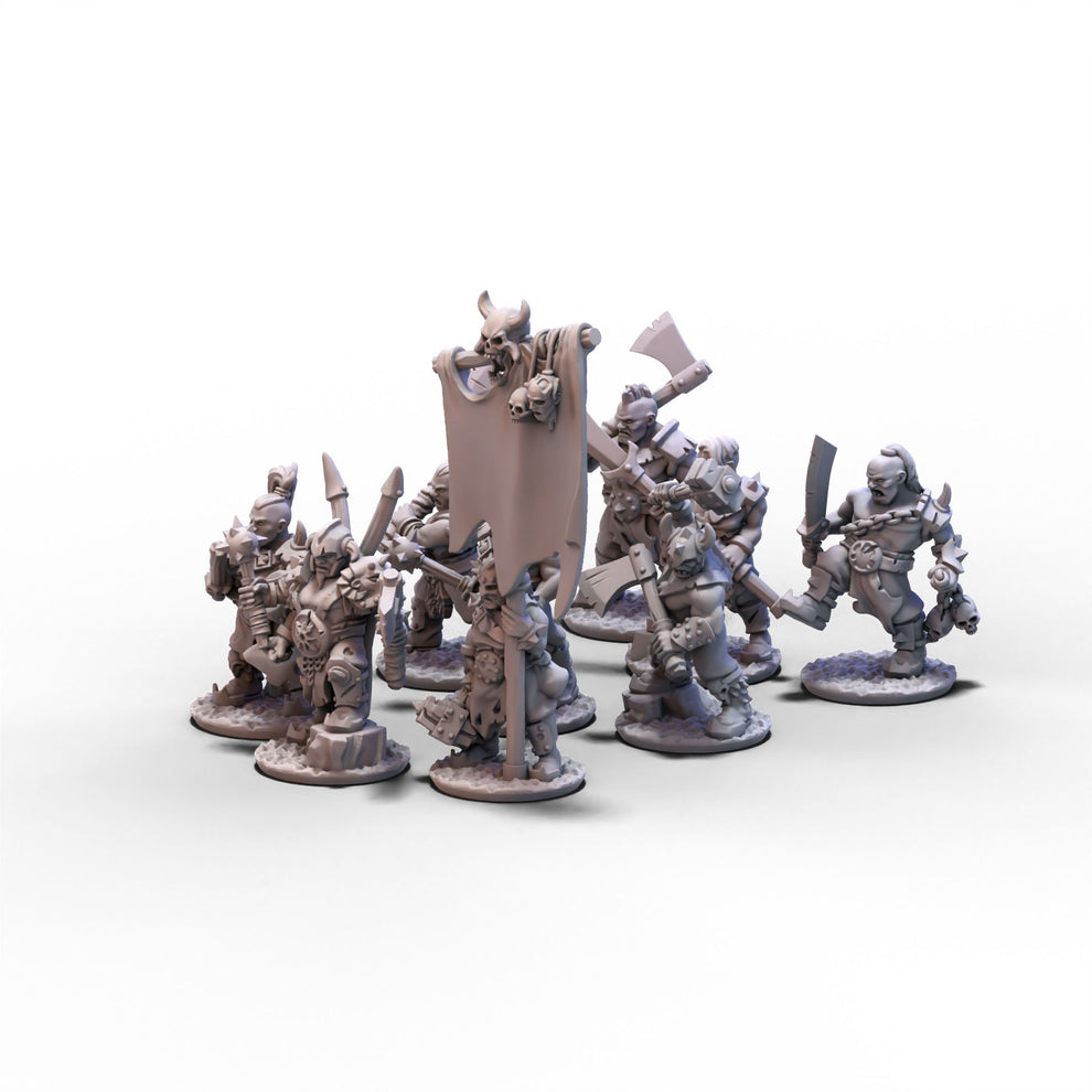 Despoilers | Ogres Unit | 10mm or 15mm miniatures for Warmaster, Kings ...