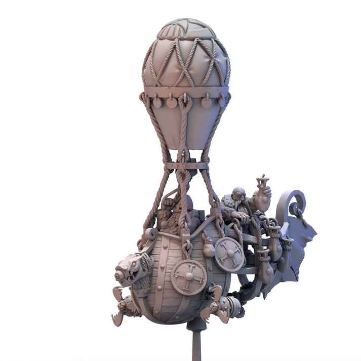 Sons of Ymir | Dwarf Flying Machine (Long Version - Balloon) | 28mm or ...