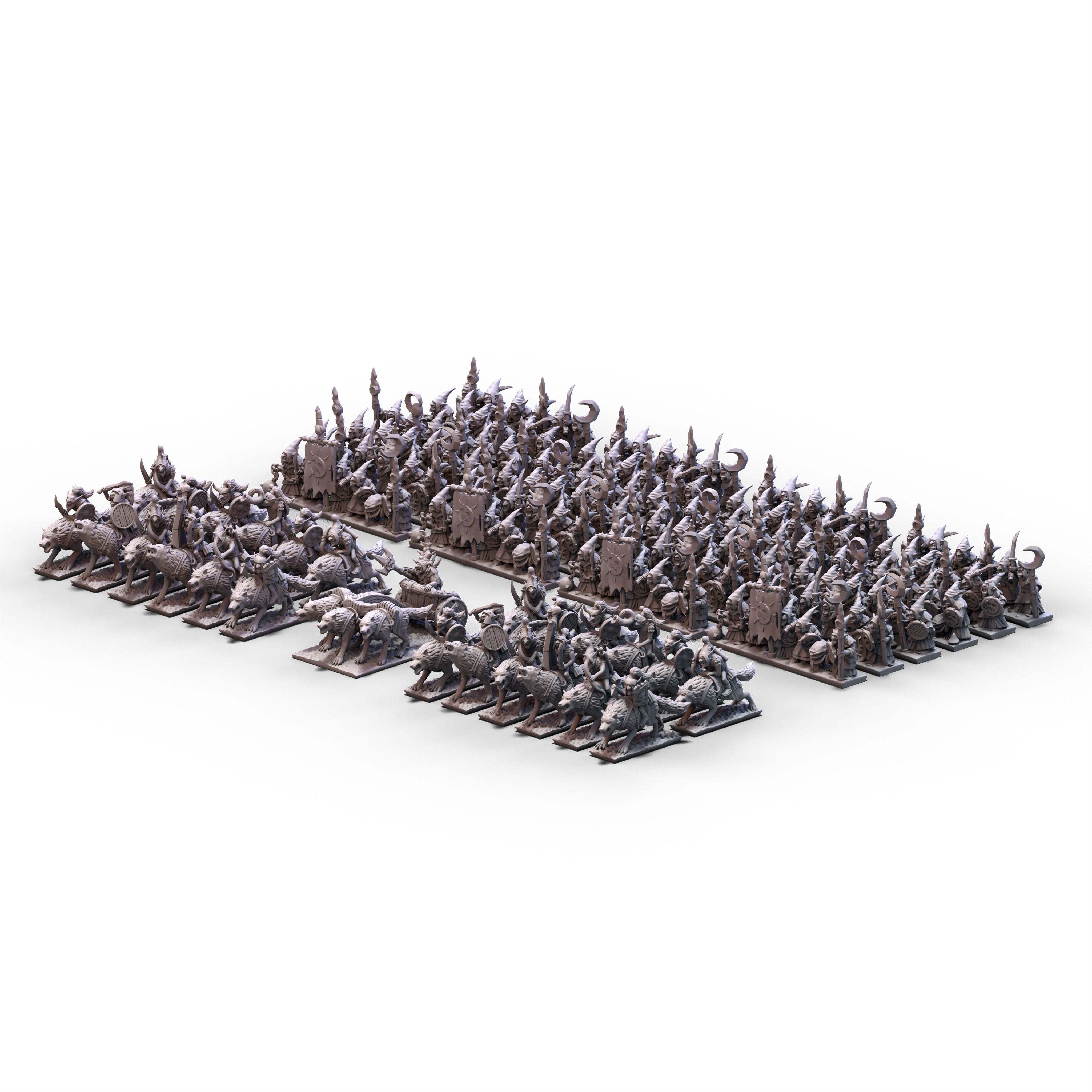 Night Goblins | Warmaster Starter Army | 10mm or 15mm miniatures for Warmaster, Kings of War and ...