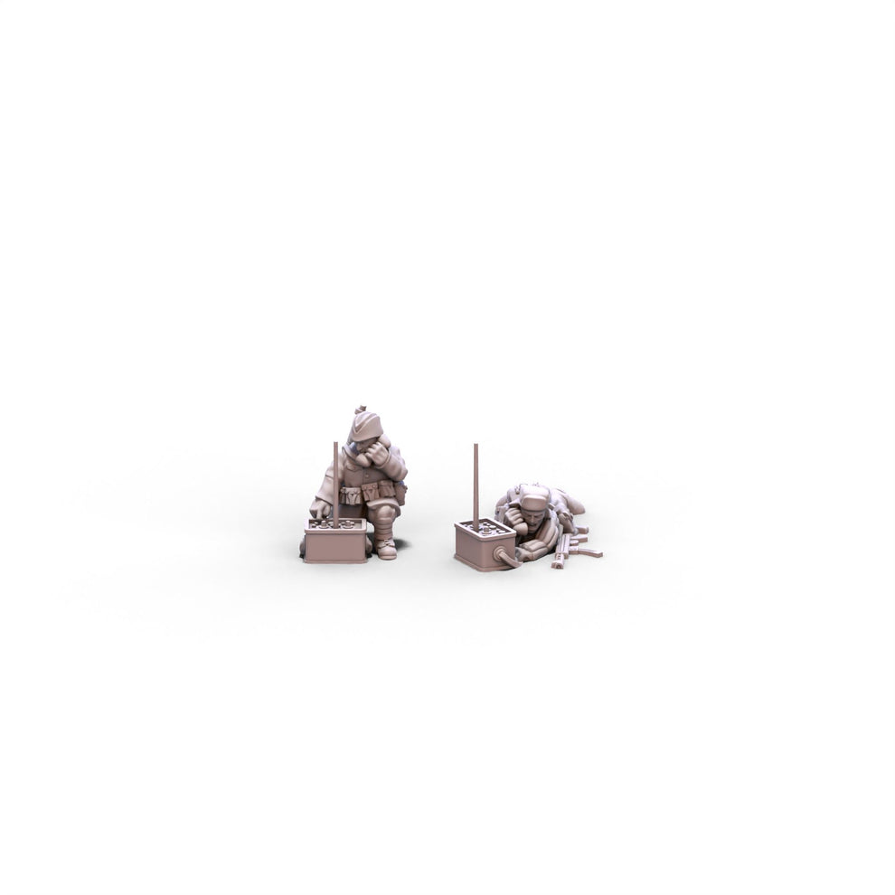 Russia | Radio Operators | 15mm or 28mm miniatures for Flames of War ...