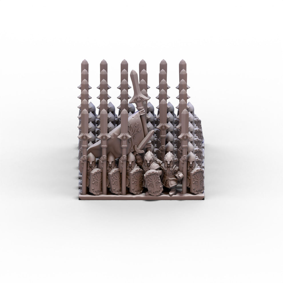 White Tree Kingdom | White Tree Militia Pro Unit | 10mm or 15mm ...