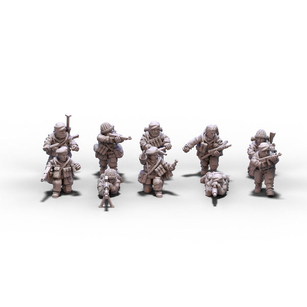 Commonwealth | SAS Commandos | 15mm or 28mm miniatures for Flames of ...