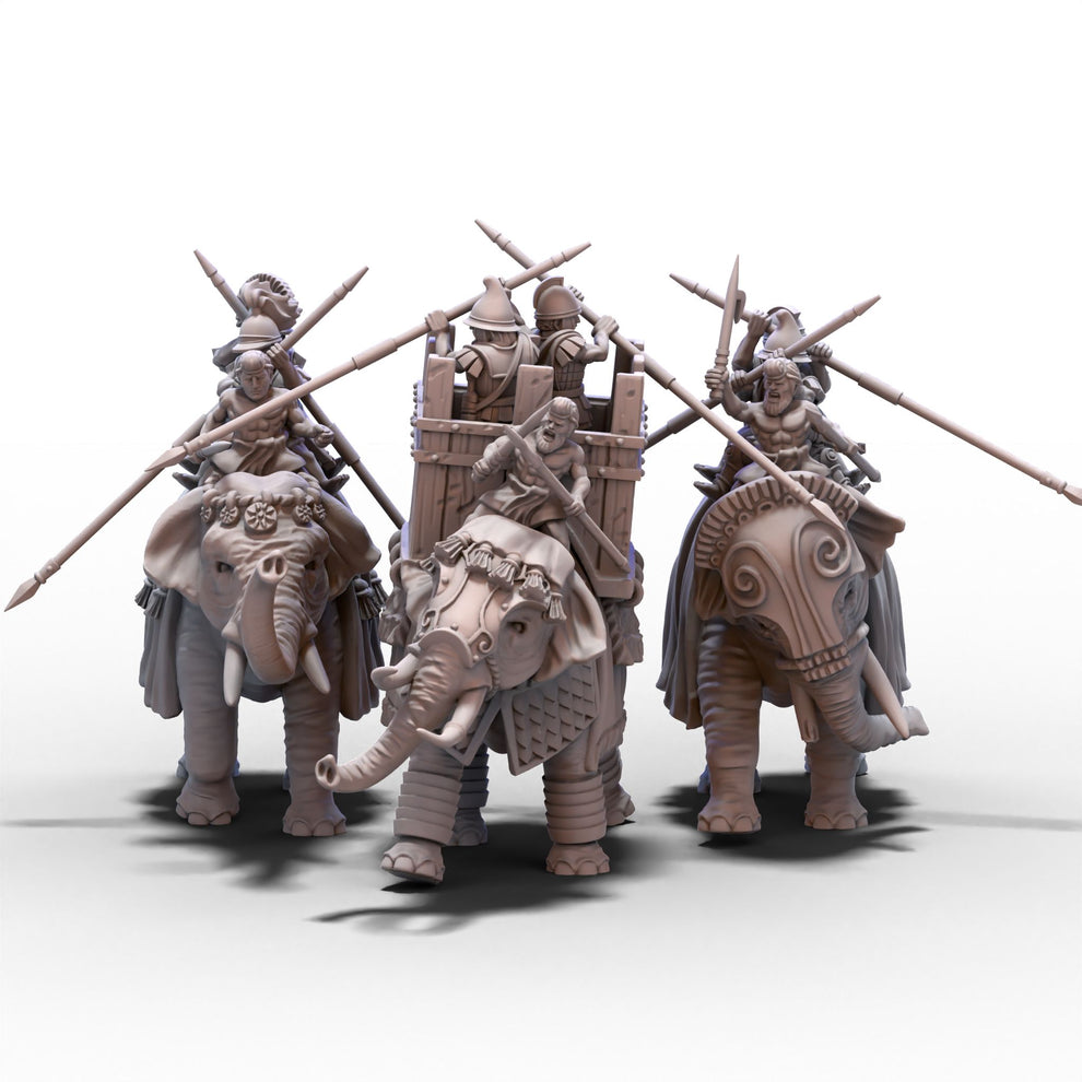 Macedonia | Macedonian War Elephants | 15mm or 28mm miniatures for Saga ...