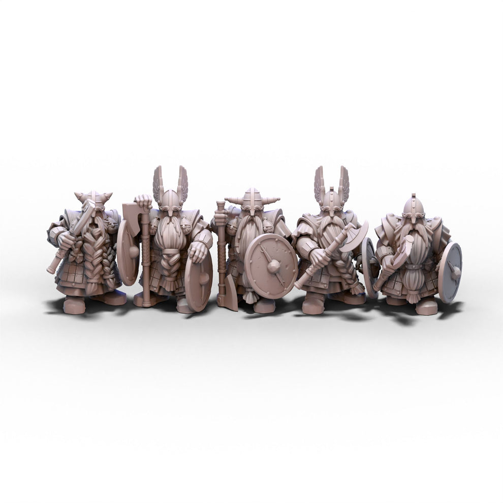 Sons of Ymir | Dwarf Veterans | 28mm or 32mm miniatures for D&D, 9th ...