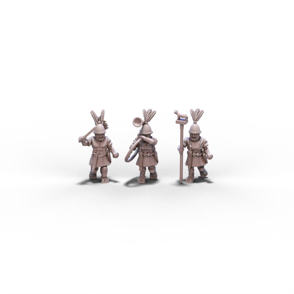 Roman Republic | Roman Infantry Command Group | 15mm or 28mm miniatures ...