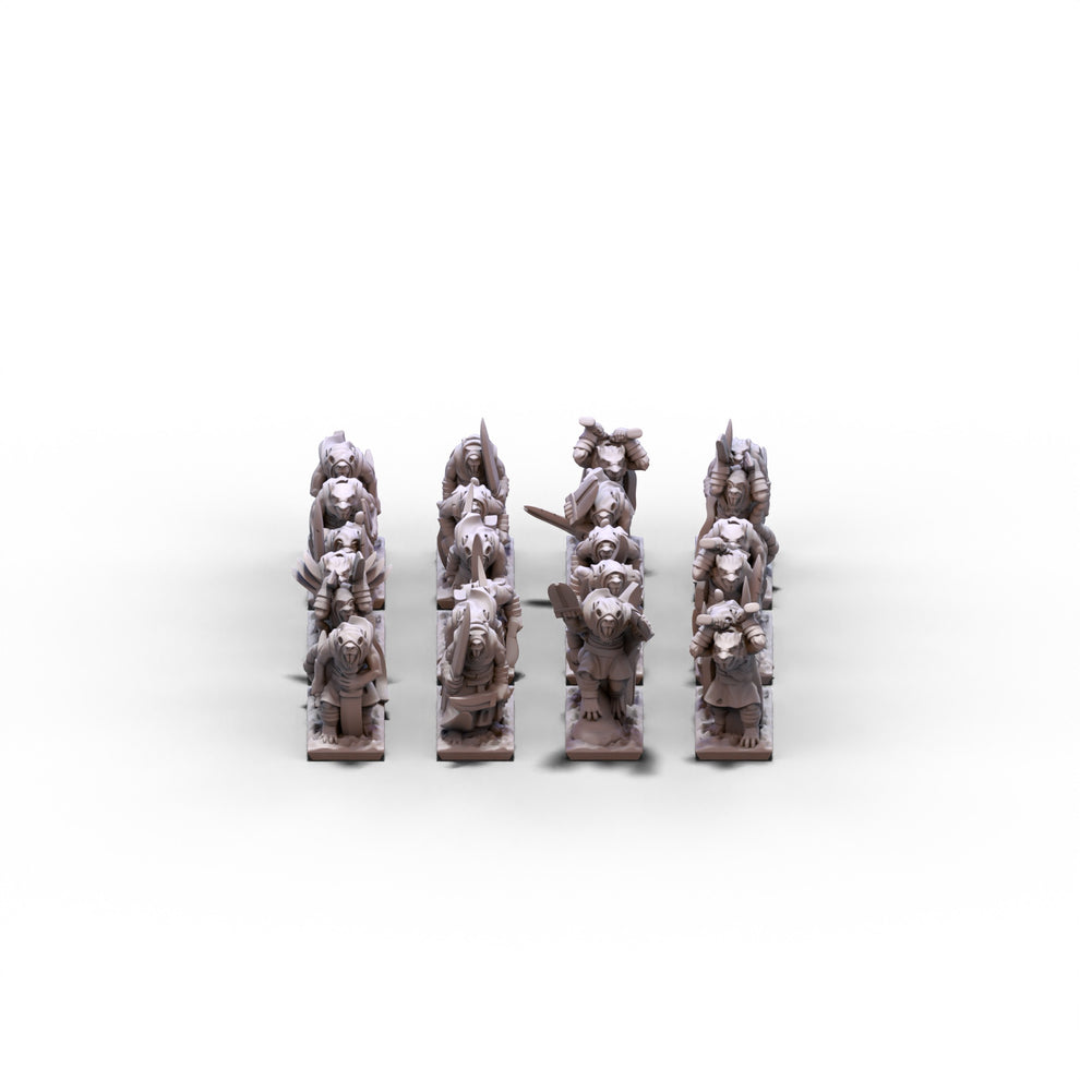 Ratmen | Gutter Runners Unit 1 | 10mm or 15mm miniatures for Warmaster ...